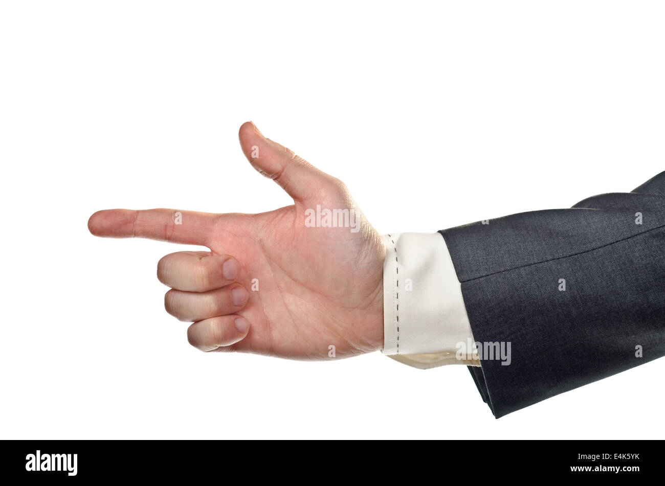 Hand mit ausgestrecktem zeigefinger -Fotos und -Bildmaterial in hoher ...