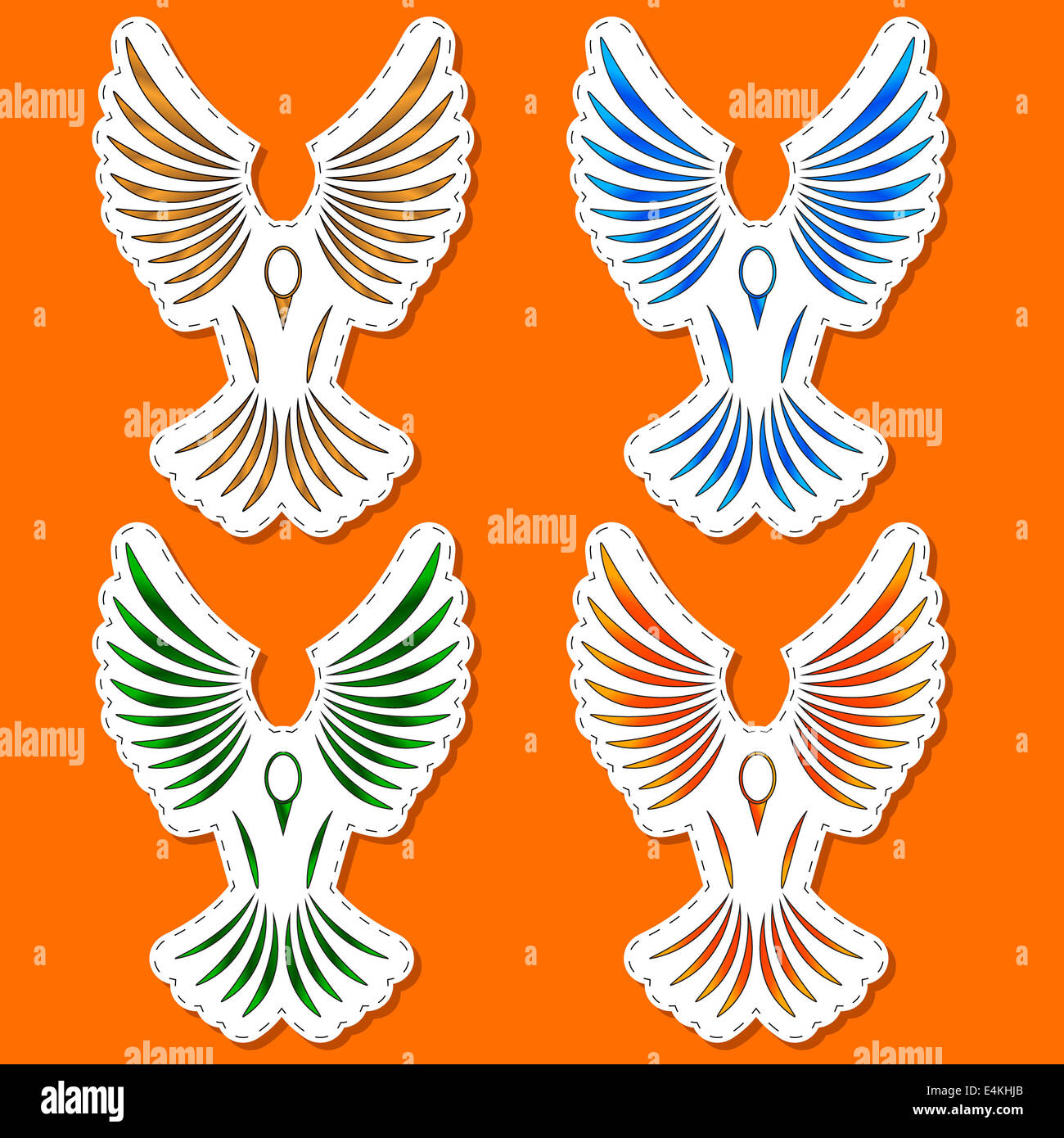 Vogel symbole vektor -Fotos und -Bildmaterial in hoher Auflösung – Alamy
