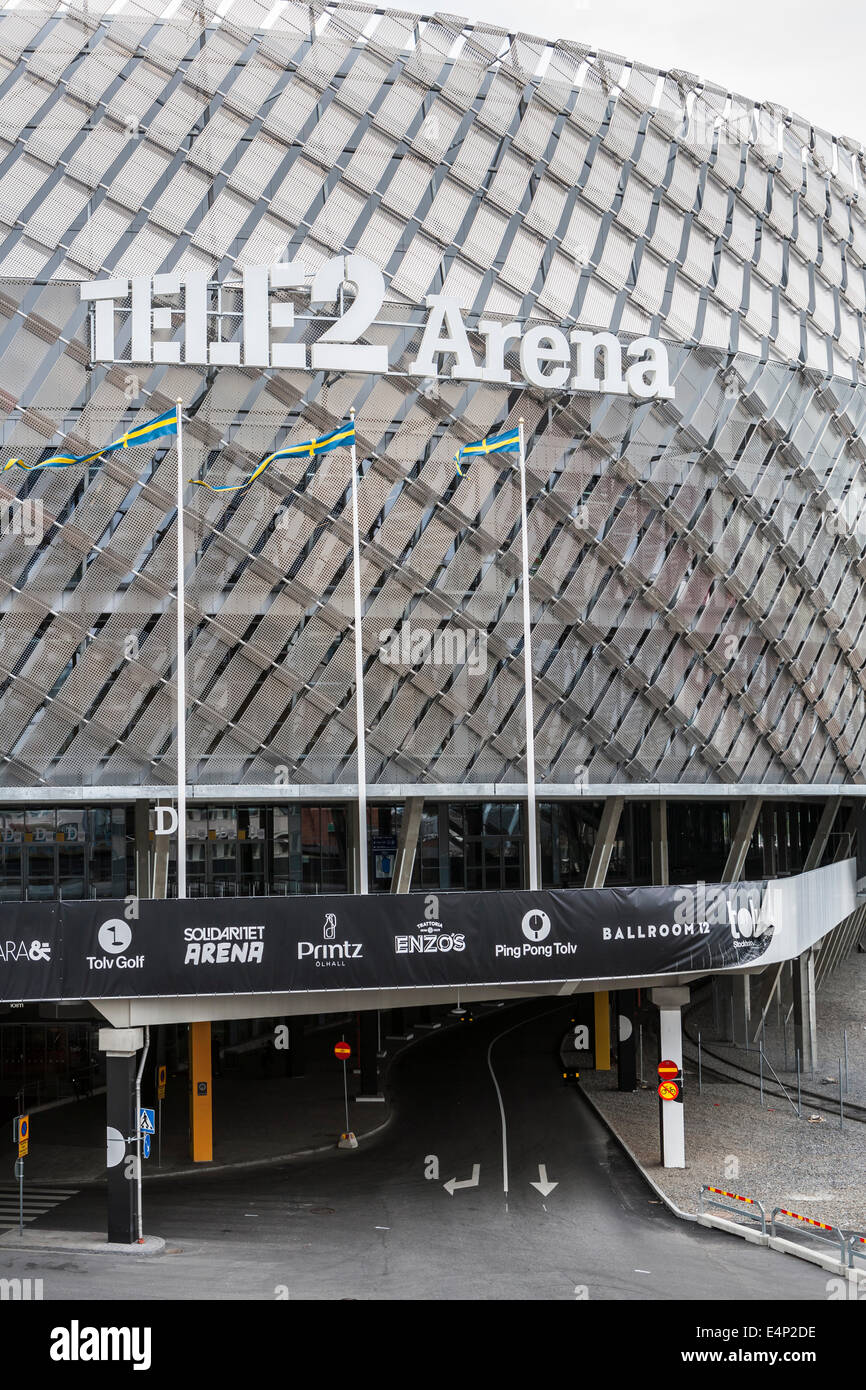Tele2 arena -Fotos und -Bildmaterial in hoher Auflösung – Alamy