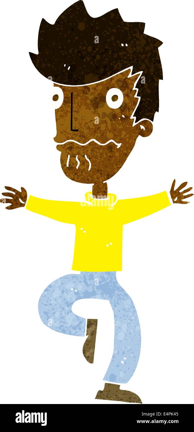 Cartoon frightened man -Fotos und -Bildmaterial in hoher Auflösung ...