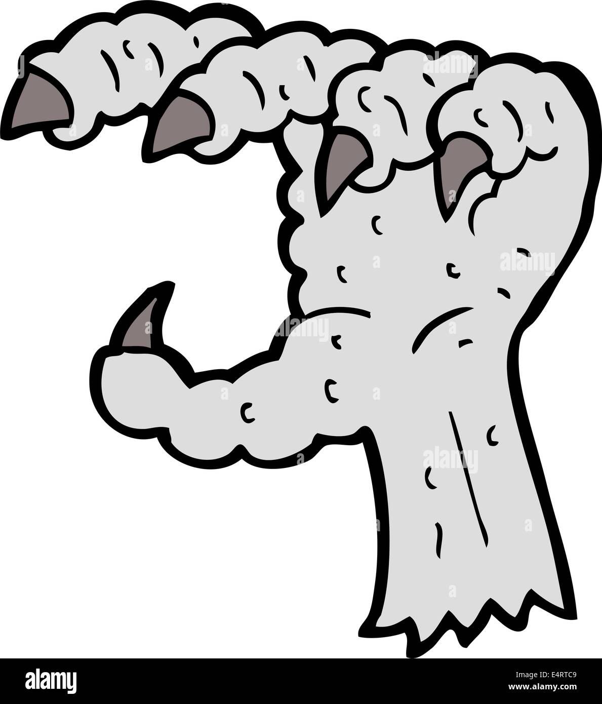 Cartoon bird claw Stock-Vektorgrafiken kaufen - Alamy