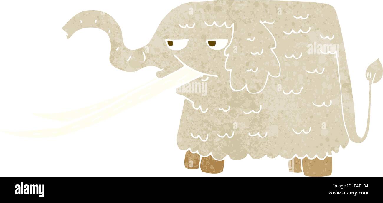 Cartoon woolly mammoth Stock-Vektorgrafiken kaufen - Alamy