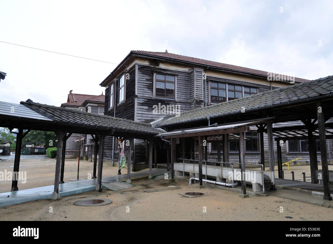 Meirin Grundschule (ehemalige Meirinkan), Hagi, Yamaguchi, Japan ...
