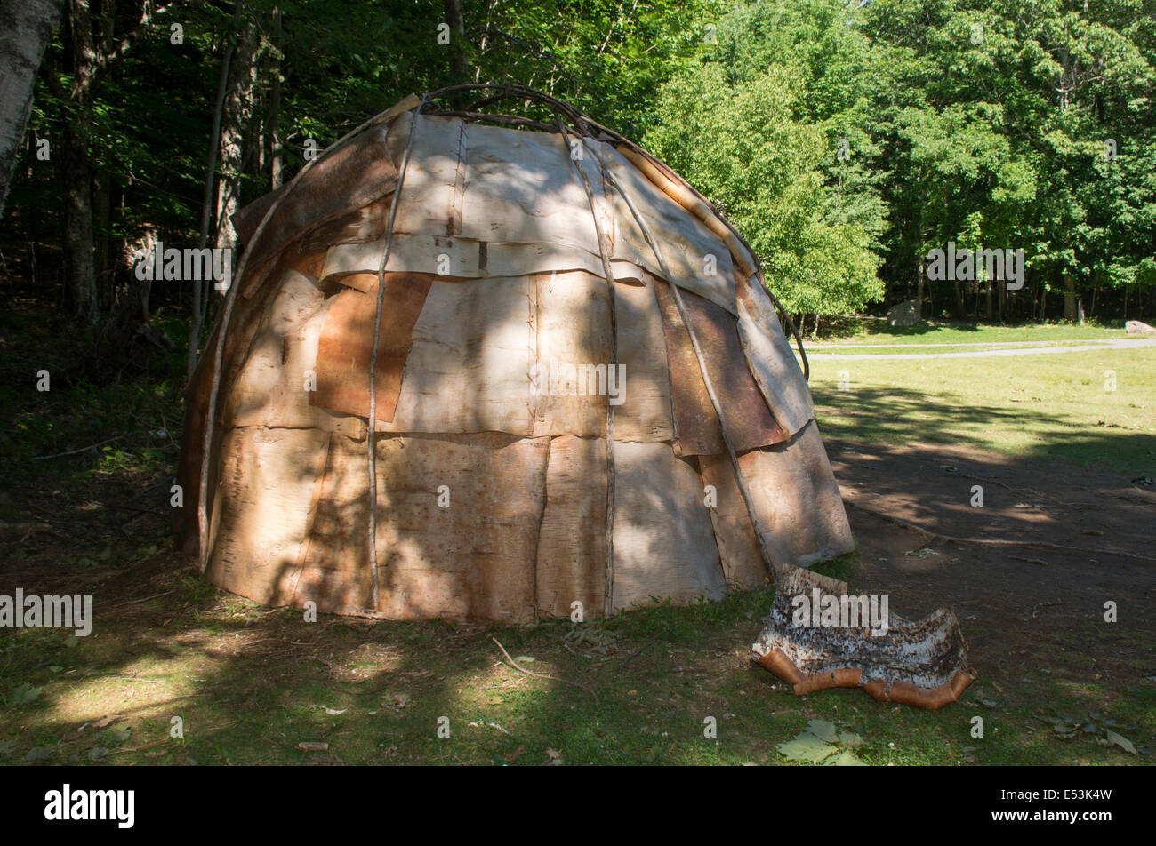 Bar Harbor, Maine Acadia National Park. Wigwam (aka Wikuwam ...