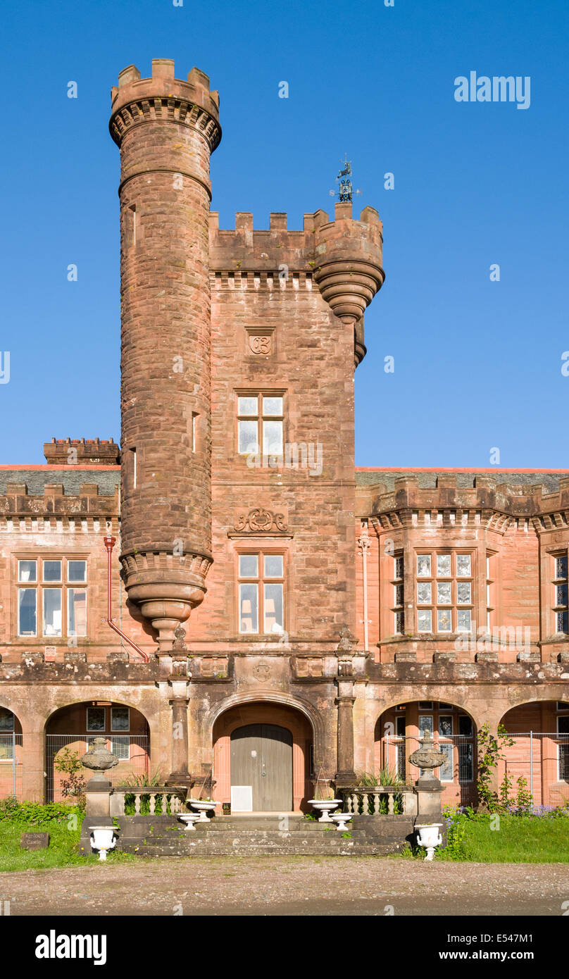 Kinloch Castle, ehemalige Jagdschloss des Lancashire industriellen Sir ...