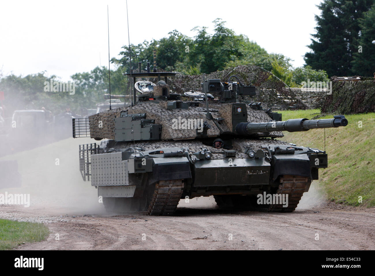 British Army Challenger 2 Battle Tank Stockfotos & British Army ...
