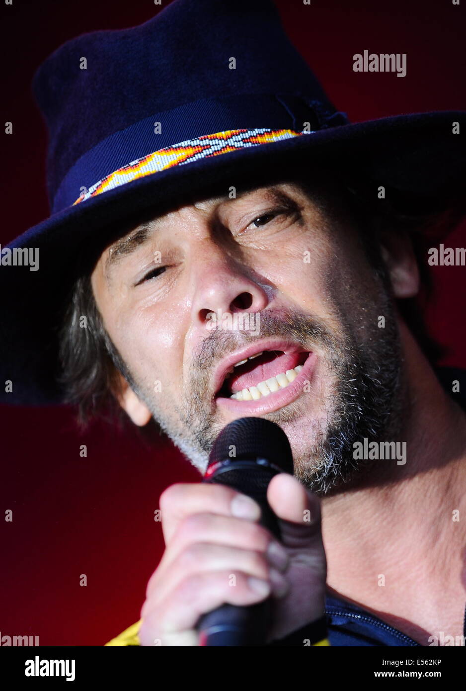Jay Kay Lead Singer Jamiroquai Stockfotos und -bilder Kaufen - Alamy