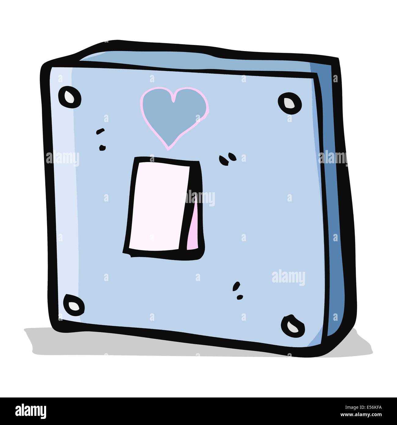 Cartoon turn on light switch -Fotos und -Bildmaterial in hoher ...