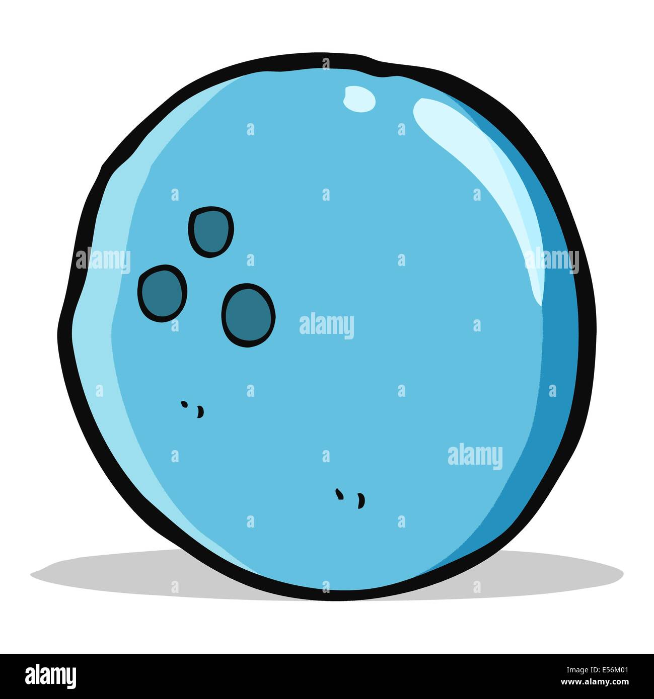 Cartoon bowling ball Ausgeschnittene Stockfotos und -bilder - Alamy