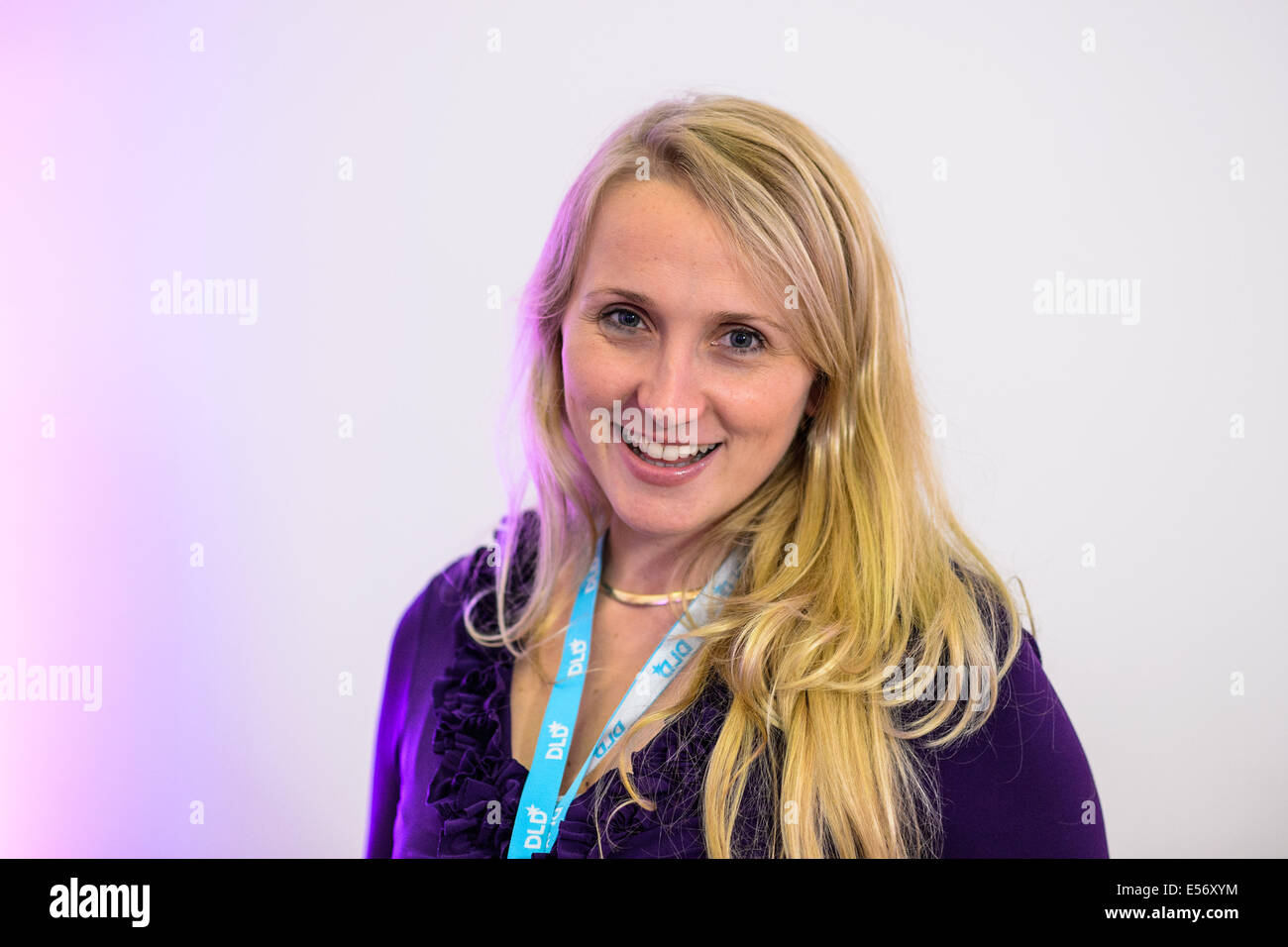 München/Deutschland - Juli 21: Claudia von Boeselager (LAREMIA) im Rahmen eines Workshops der ...