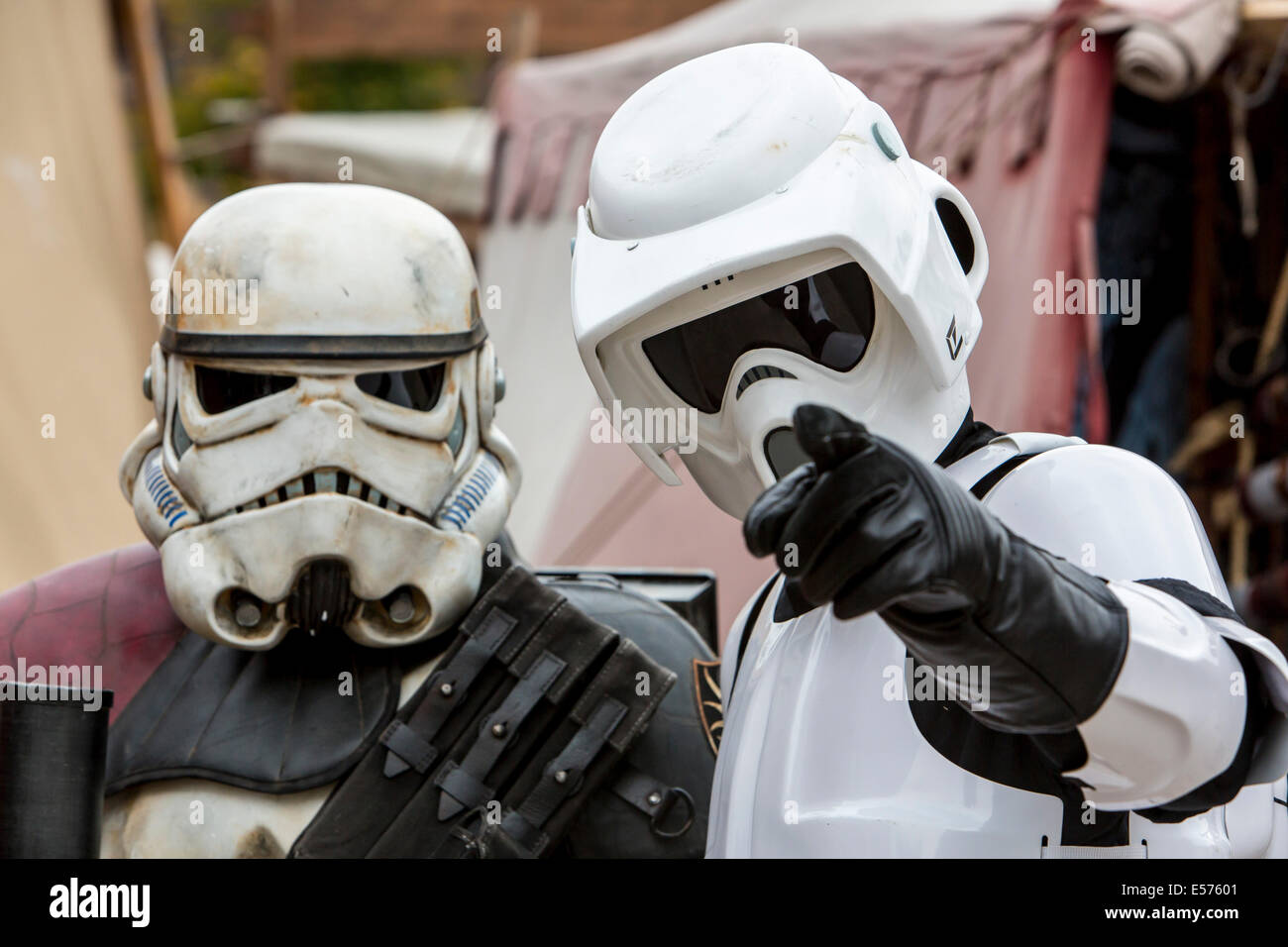 Ritter-Event, Fantasy Festival, Darsteller aus der Star Wars Serie ...