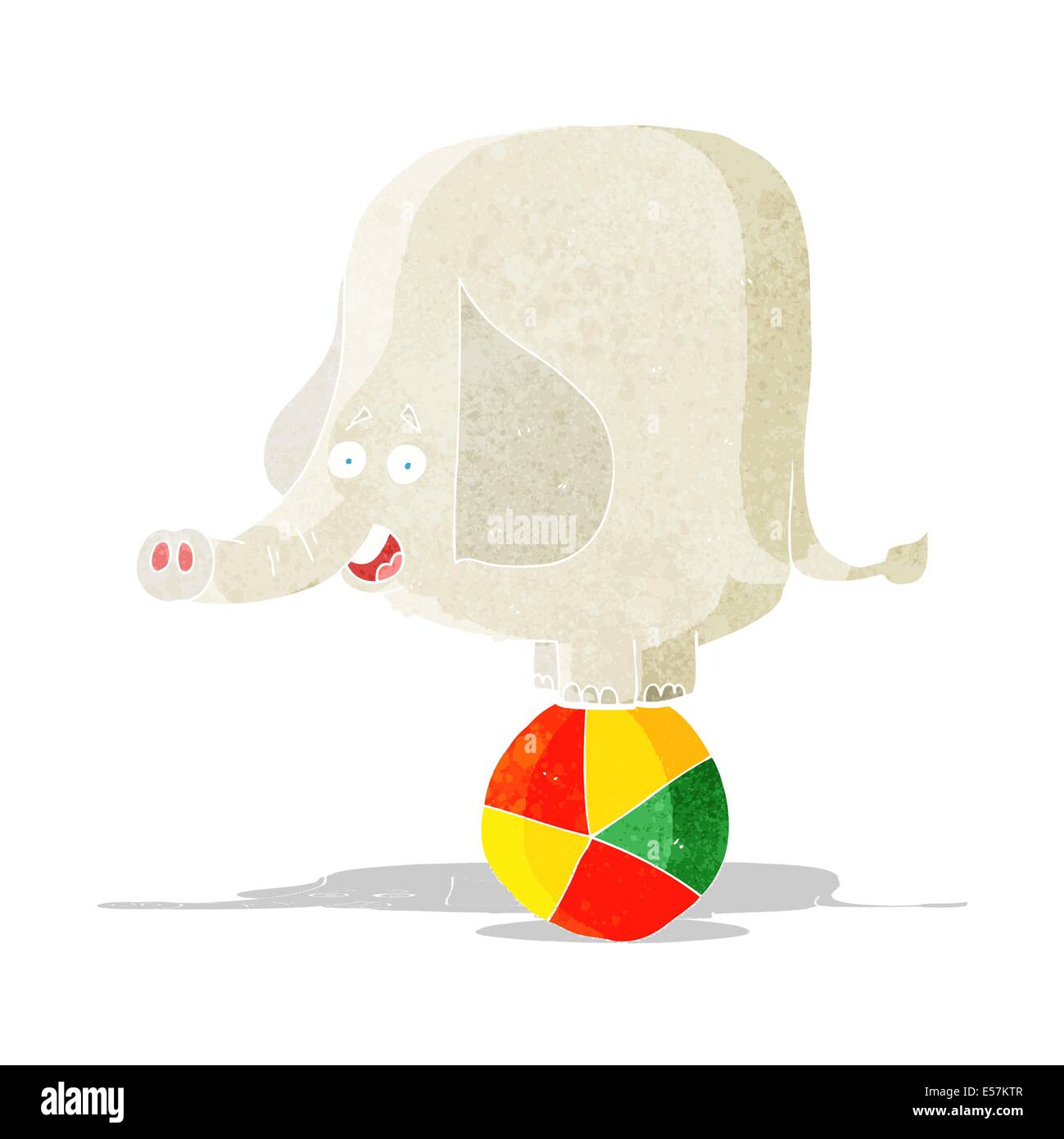 Cartoon circus elephant Ausgeschnittene Stockfotos und -bilder - Seite ...