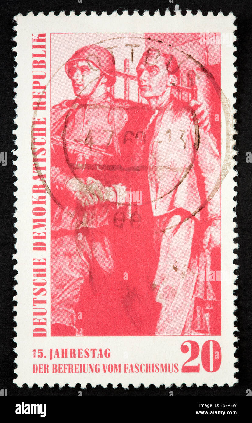 Postage Stamp Deutsche Post Ddr Stockfotos und -bilder Kaufen - Alamy
