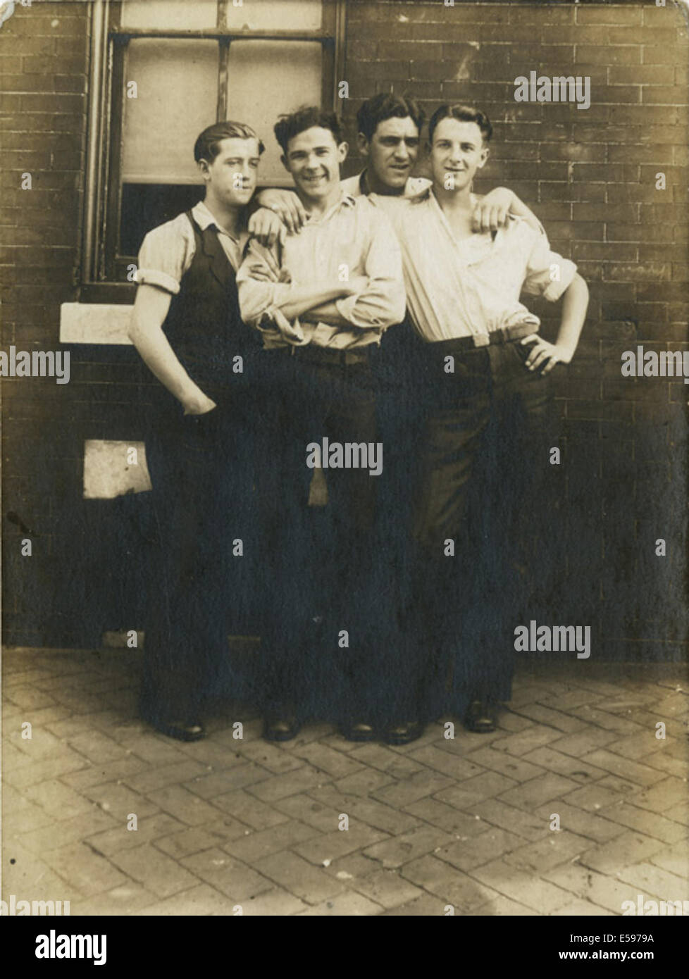 Ein Gruppenporträt von John Frank Keith in Philadelphia, das eine ...