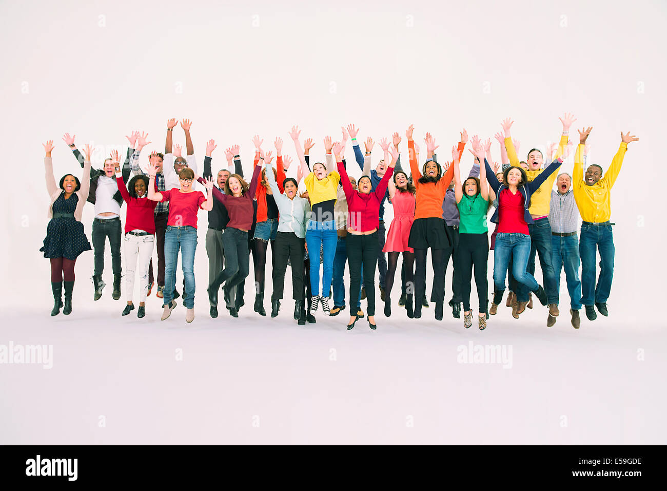 Springende menschen 30er -Fotos und -Bildmaterial in hoher Auflösung ...