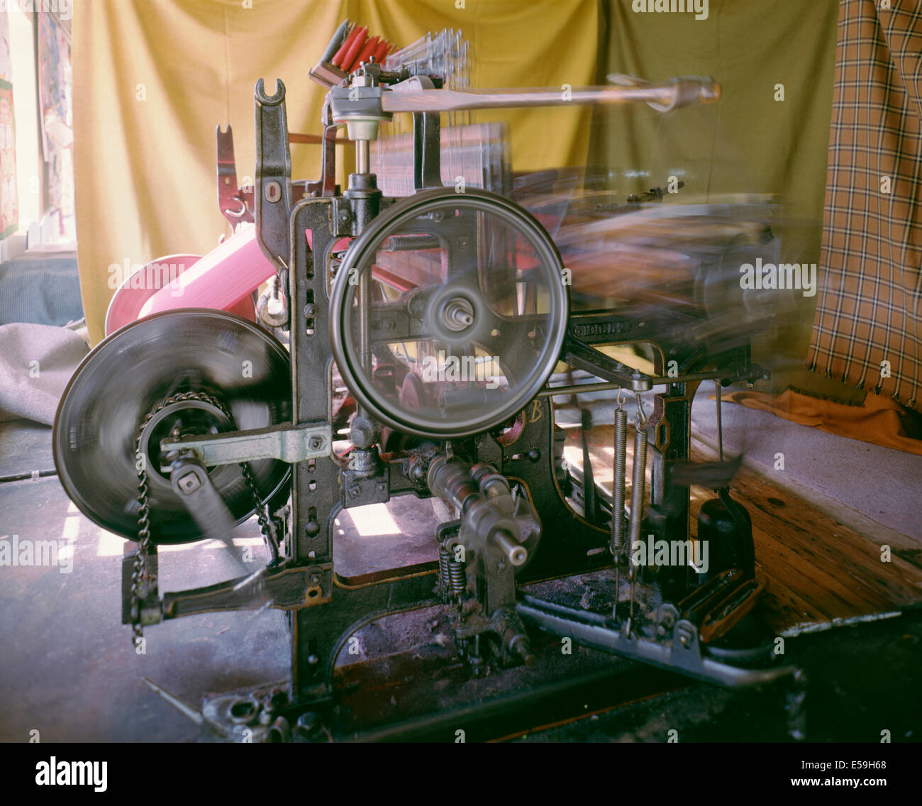 Webmaschine industrielle revolution -Fotos und -Bildmaterial in hoher ...