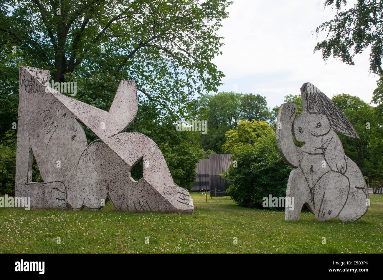 Picasso, Dejeuner Sur l ' herbe (1962) außerhalb des Museum of Modern ...