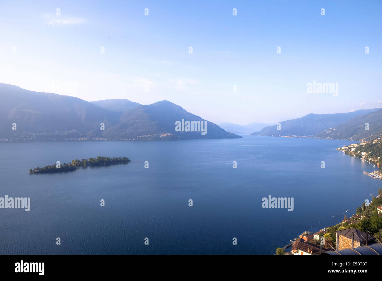 Brissago Inseln, Lago Maggiore, Tessin, Schweiz Stockfotografie - Alamy