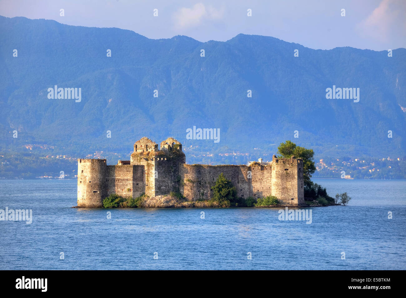 Castelli di Cannero, Cannero, Lago Maggiore, Piemont, Italien ...