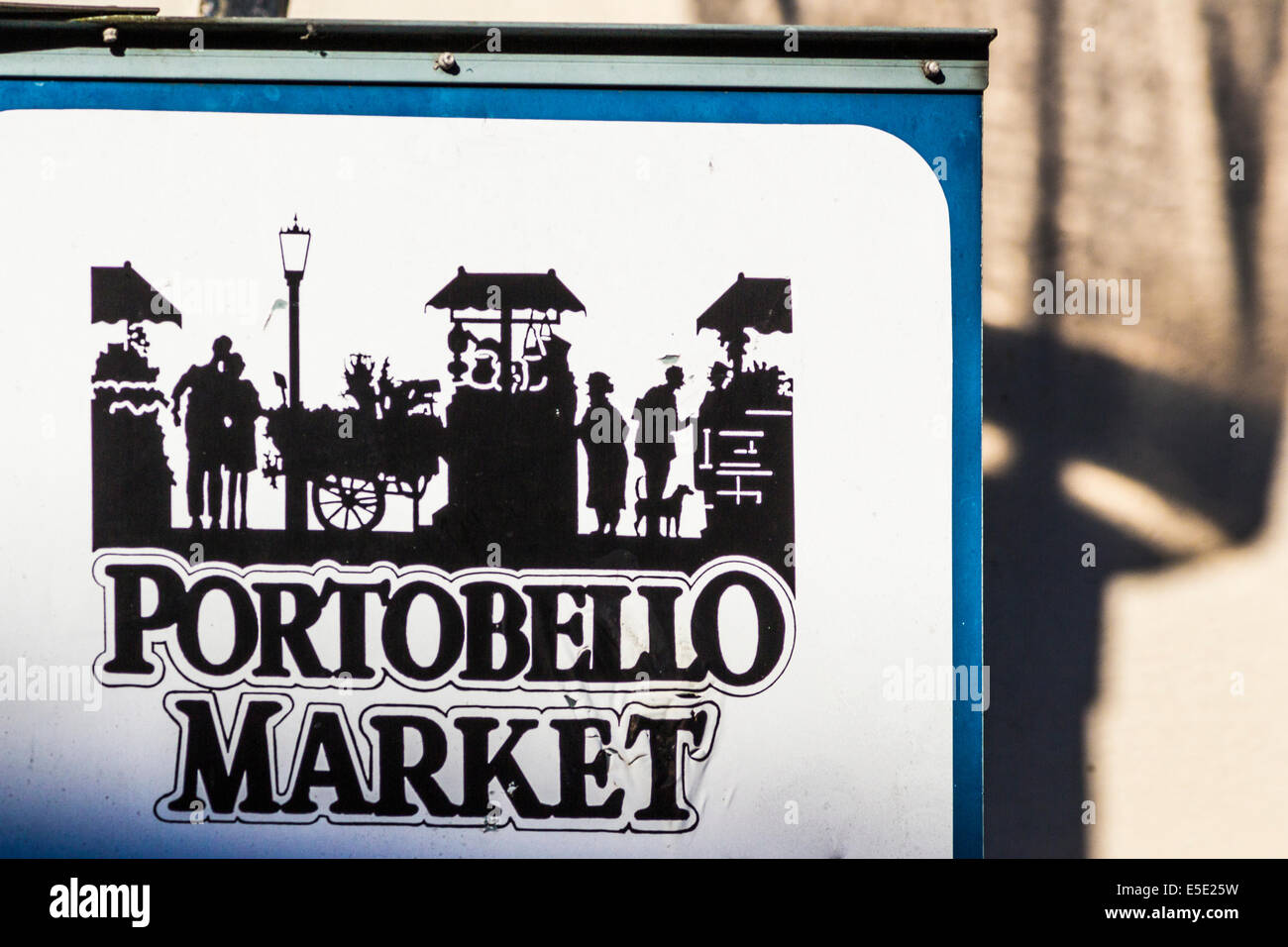 Portobello marktzeichen -Fotos und -Bildmaterial in hoher Auflösung – Alamy