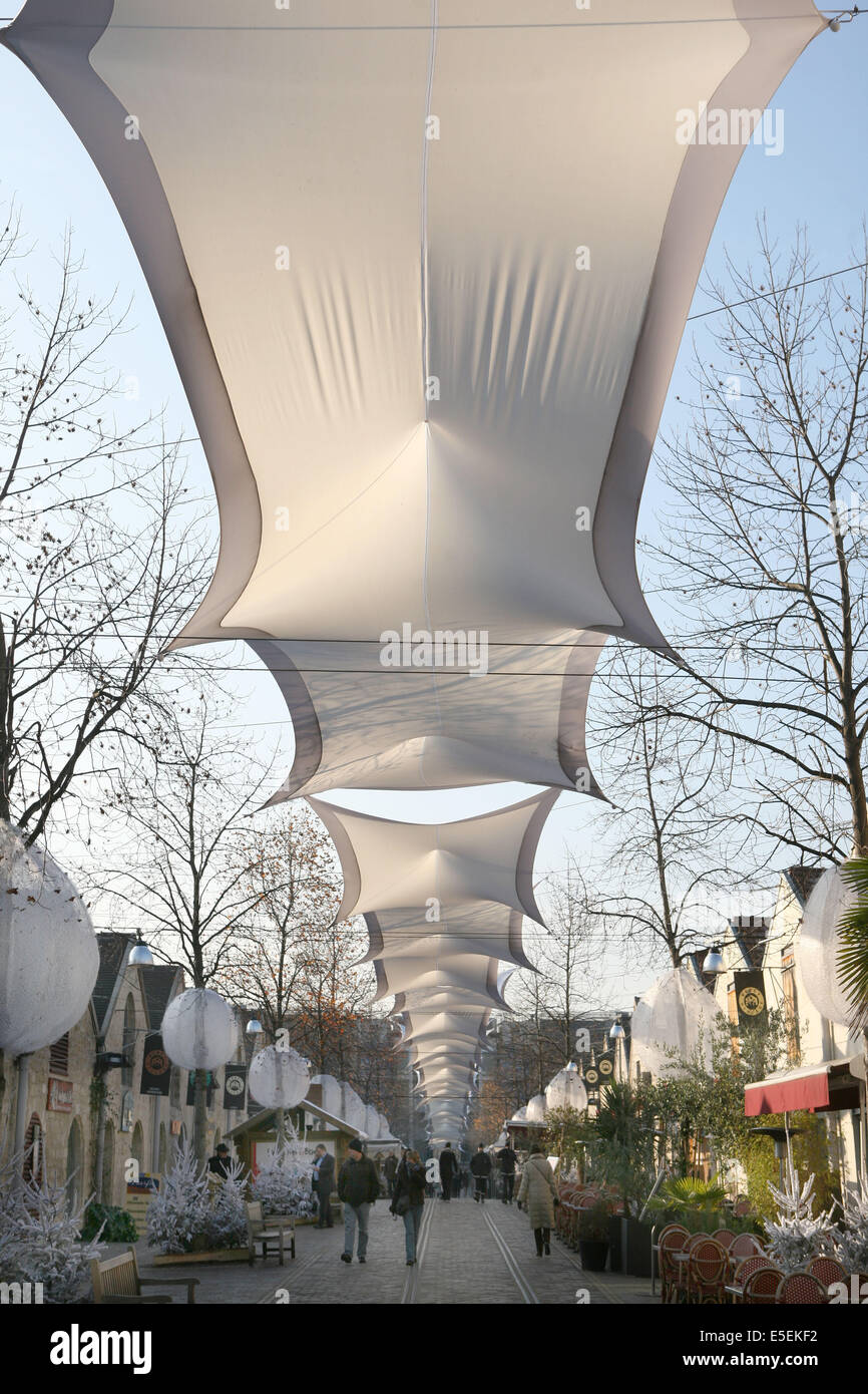 Frankreich, paris 12e, Bercy Village, Cour Saint emilion, anciens ...