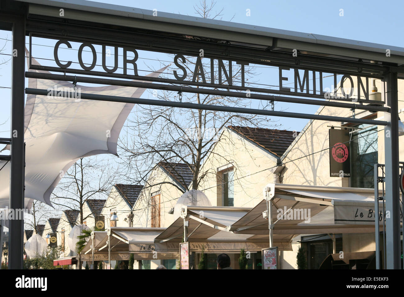 Frankreich, paris 12e, Bercy Village, Cour Saint emilion, anciens ...