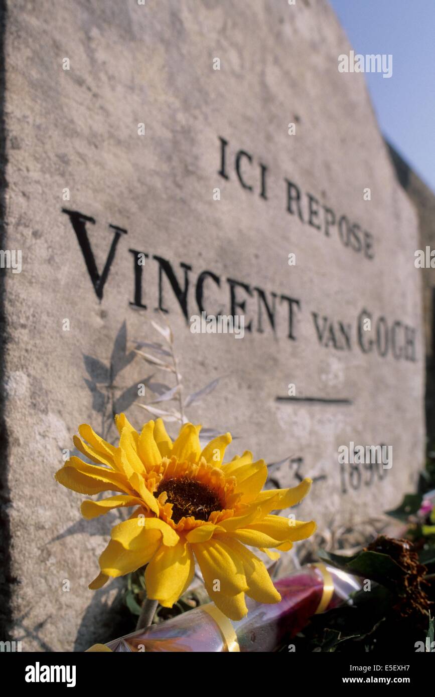 Vincent van gogh grab auvers sur oise -Fotos und -Bildmaterial in hoher ...