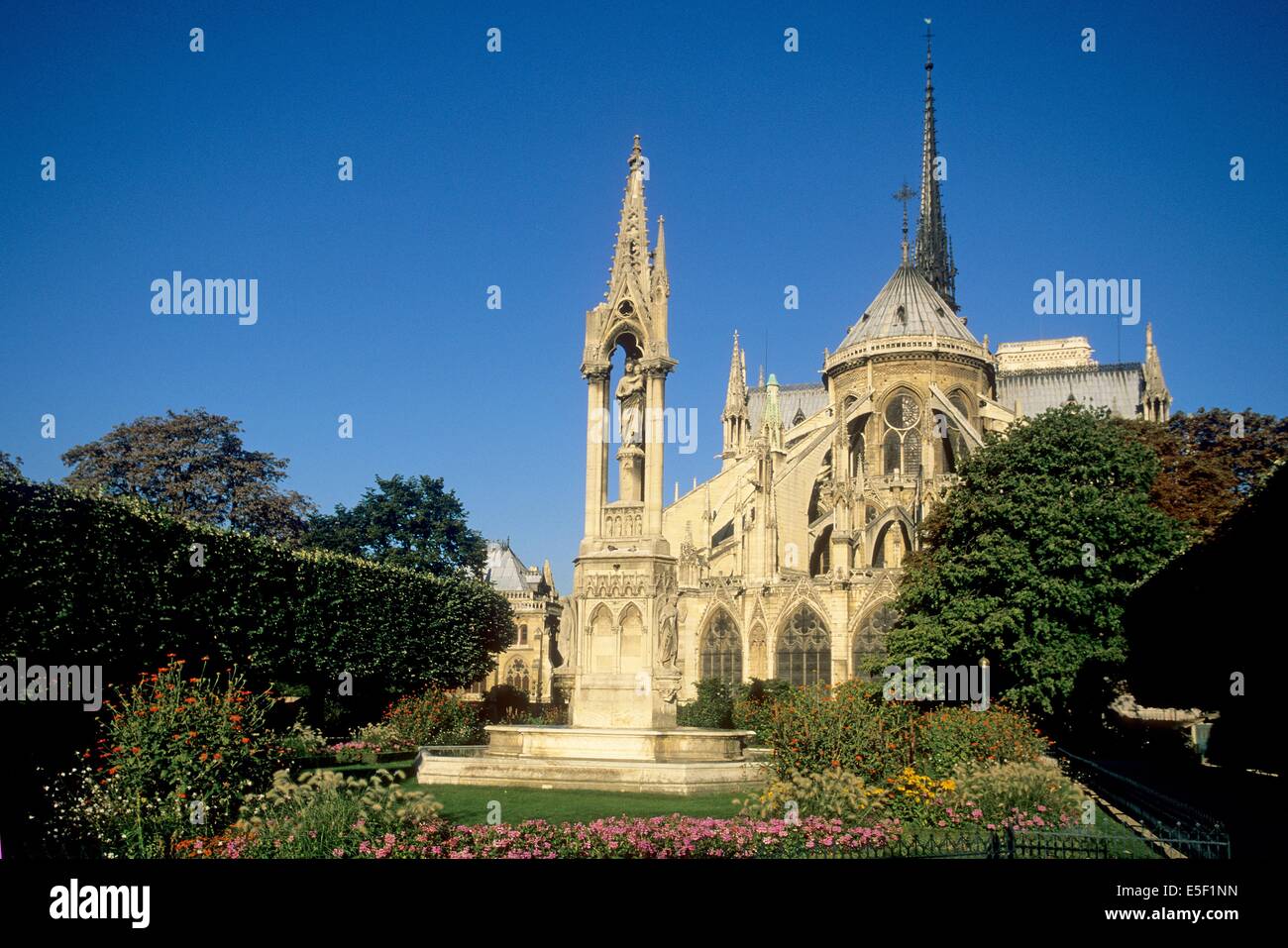 Frankreich, ile de france, pariser Viertel 4e, ile de la Cite ...