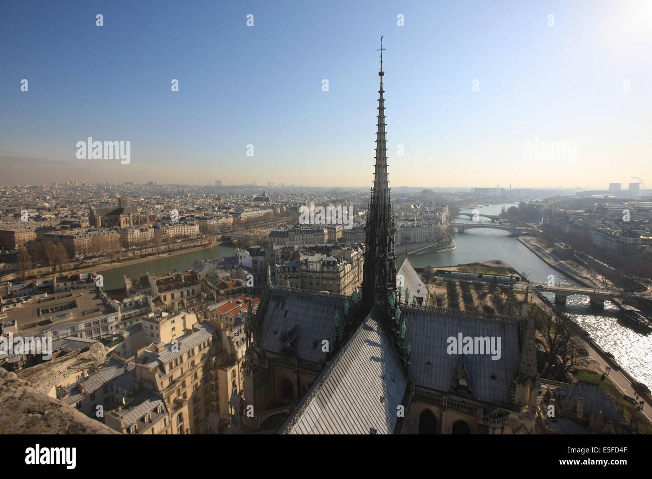 Frankreich, ile de france, pariser Viertel 4e, ile de la Cite, Parvis ...
