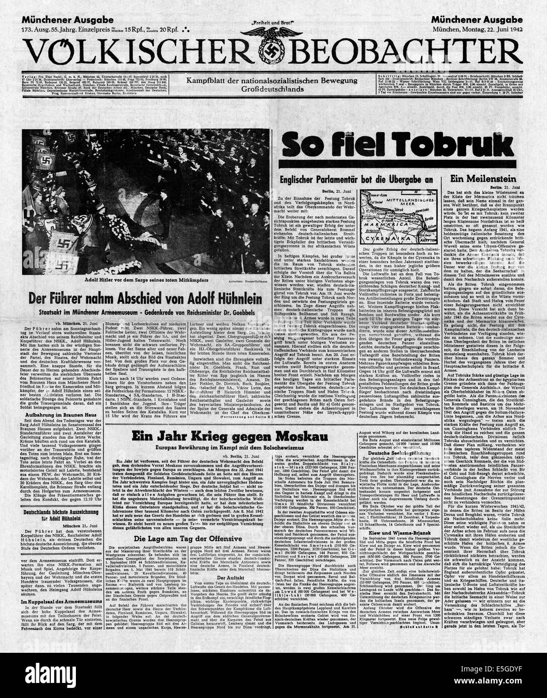 Volkischer beobachter deutschland -Fotos und -Bildmaterial in hoher ...