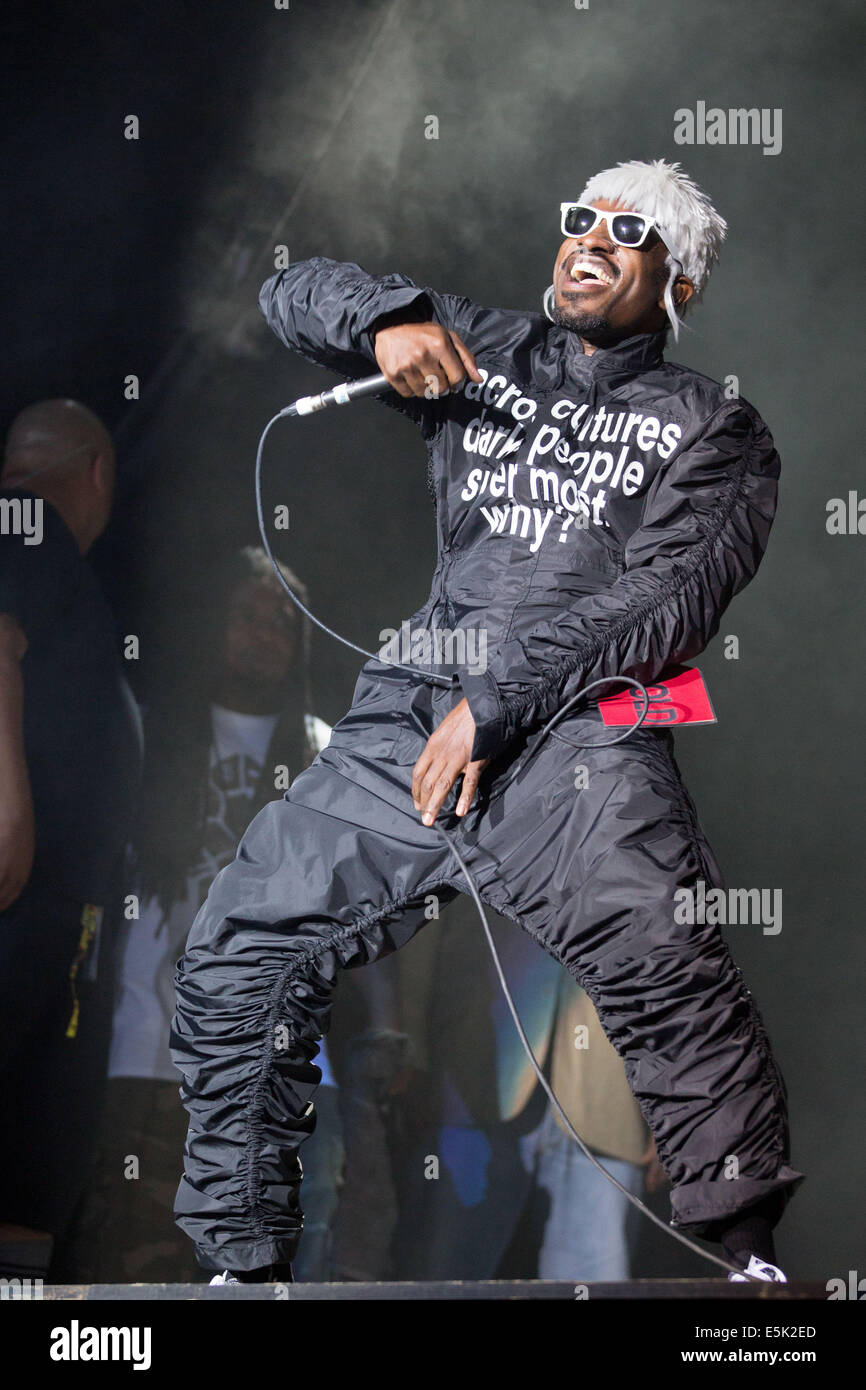 Chicago, Illinois, USA. 2. August 2014. ANDRE BENJAMIN (aka ANDRE 3000 ...