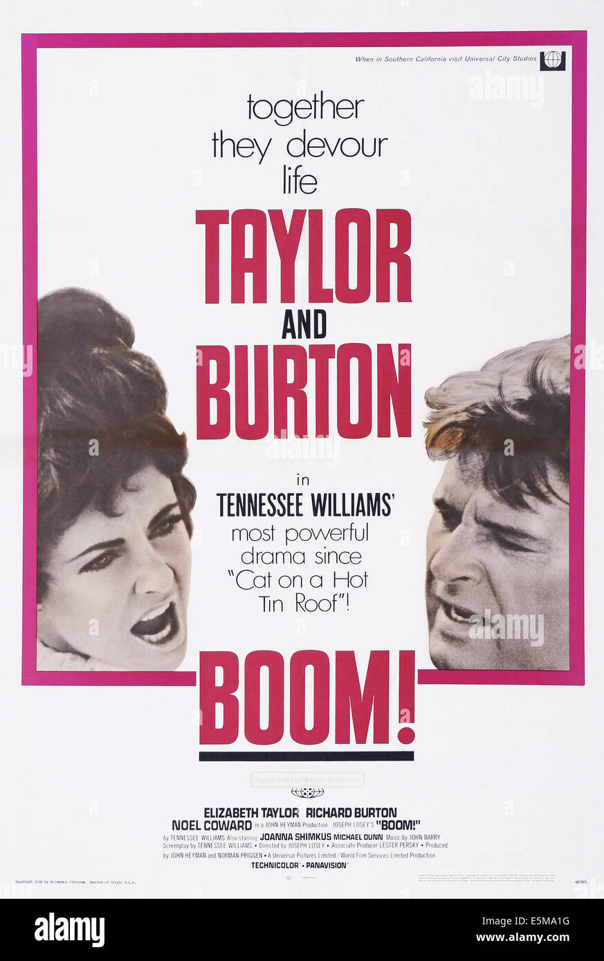 Elizabeth taylor boom 1968 -Fotos und -Bildmaterial in hoher Auflösung ...