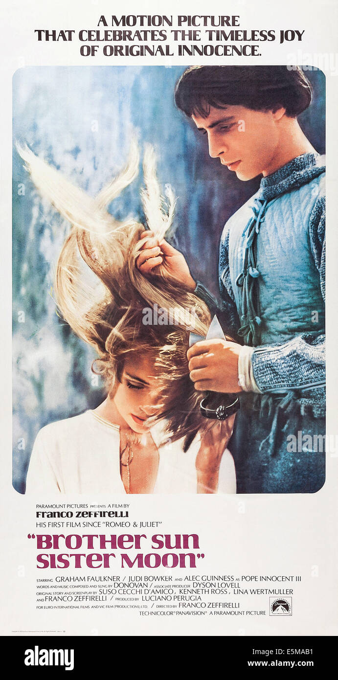 Bruder Sonne, Schwester Mond (aka FRATELLO SOLE, SORELLA LUNA), l-r ...