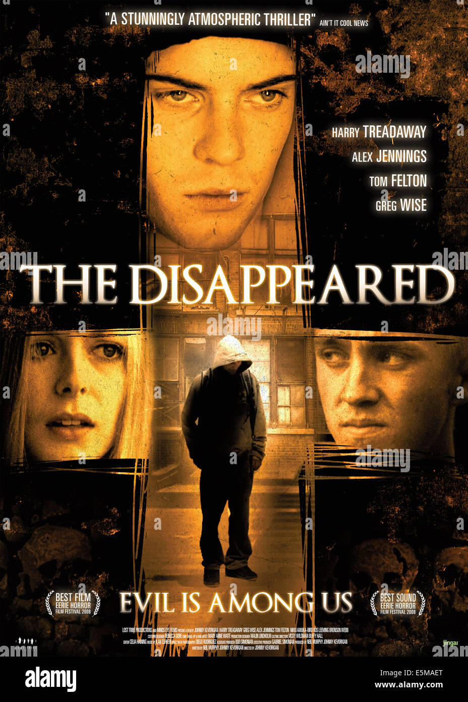 THE DISAPPEARED, Köpfe, im Uhrzeigersinn von oben: Harry Treadway, Tom ...