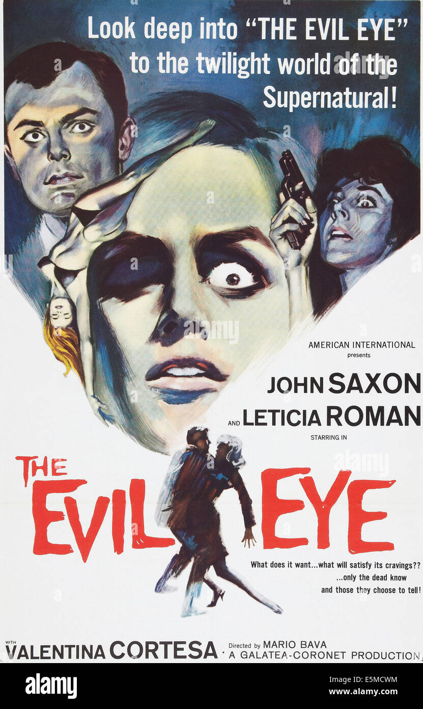 DIE EVIL EYE, (auch bekannt als LA RAGAZZA CHE SAPEVA TROPPO, aka THE ...