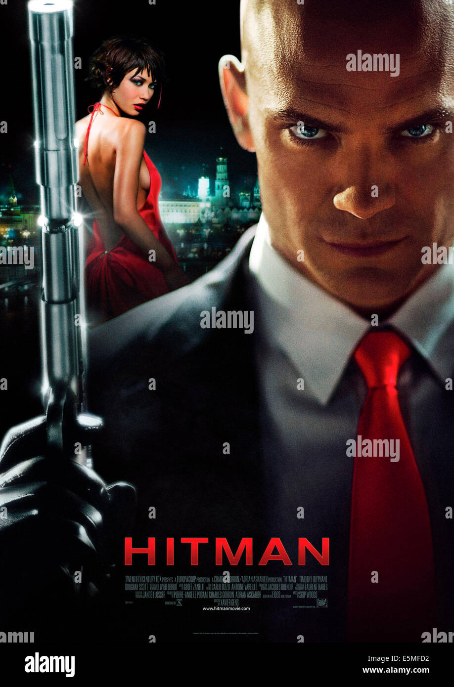 HITMAN, Olga Kurylenko, Timothy Olyphant, 2007, TM & Copyright (c) 20th ...