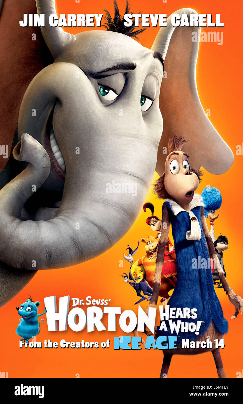 Horton hears a who -Fotos und -Bildmaterial in hoher Auflösung – Alamy