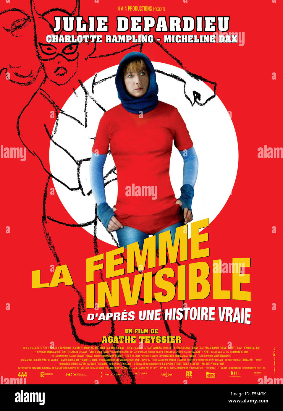 LA FEMME INVISIBLE (D'APRES UNE HISTOIRE VRAI), Julie Depardieu, 2009. © Schellack Verteilung ...