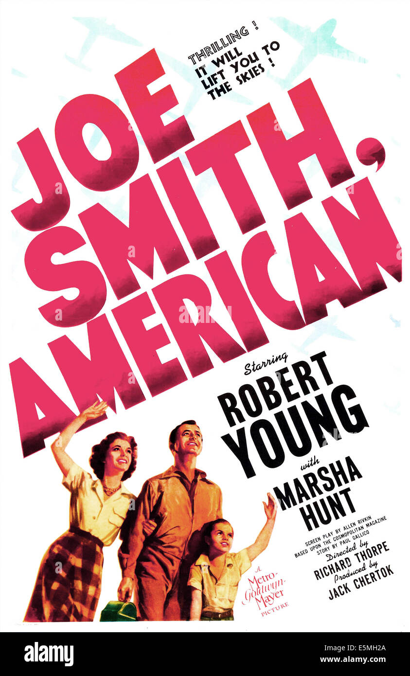 JOE SMITH, US-amerikanischer (aka HIGHWAY TO FREEDOM), US-Plakat, von ...