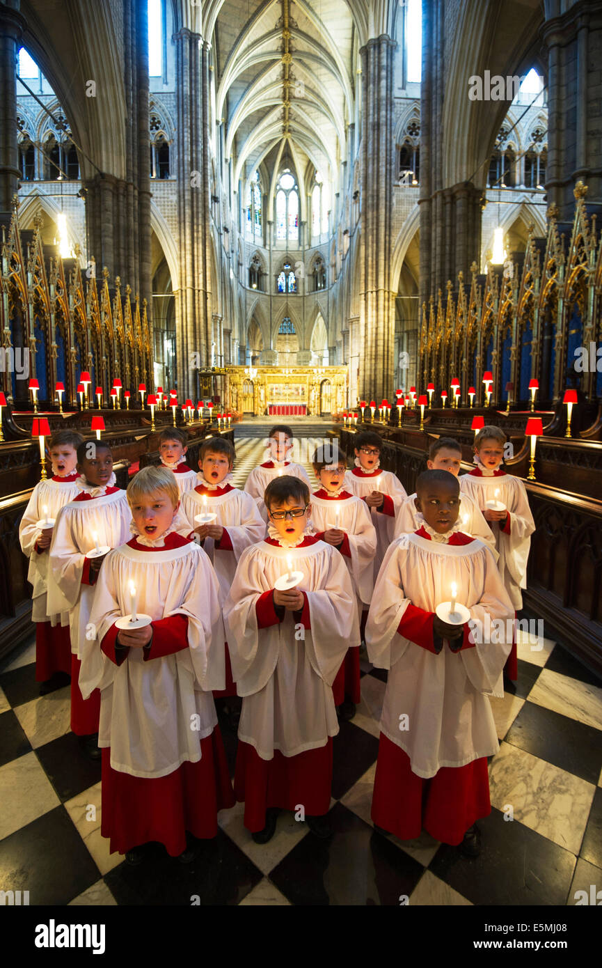 Der Chor Der Westminster Abbey Stockfotos und -bilder Kaufen - Alamy