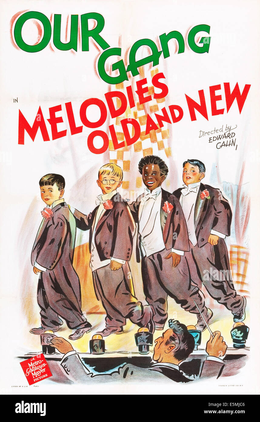 Melodien alt und neu, l-r: Robert Blake (aka Mickey Gubitosi), Billy ...