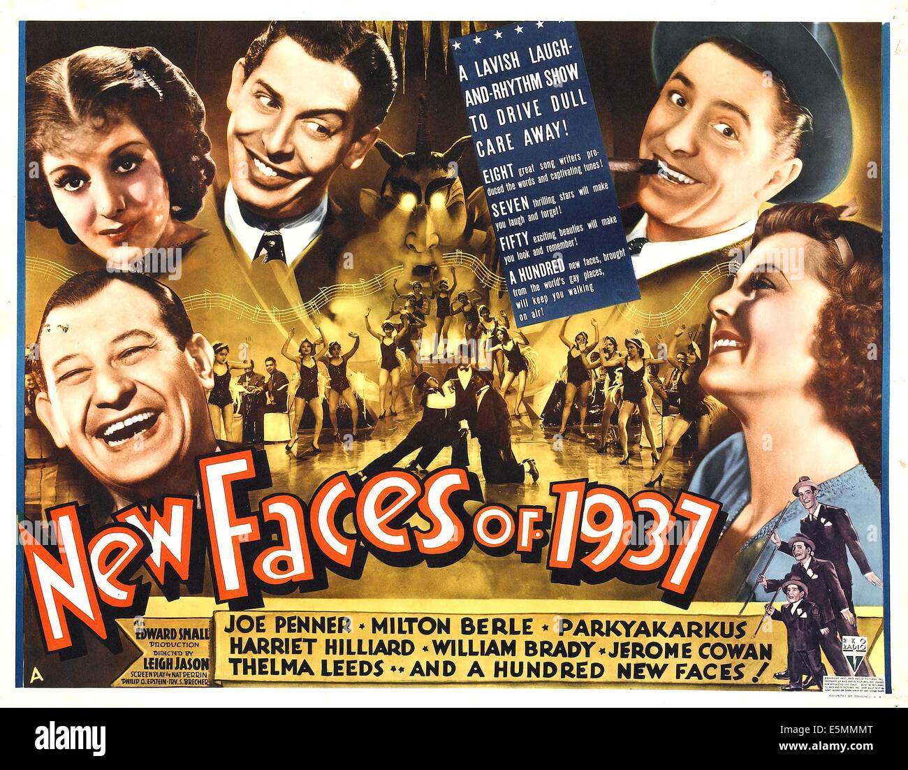 NEUE Gesichter von 1937, von unten links: Harry Einstein (aka Harry ...