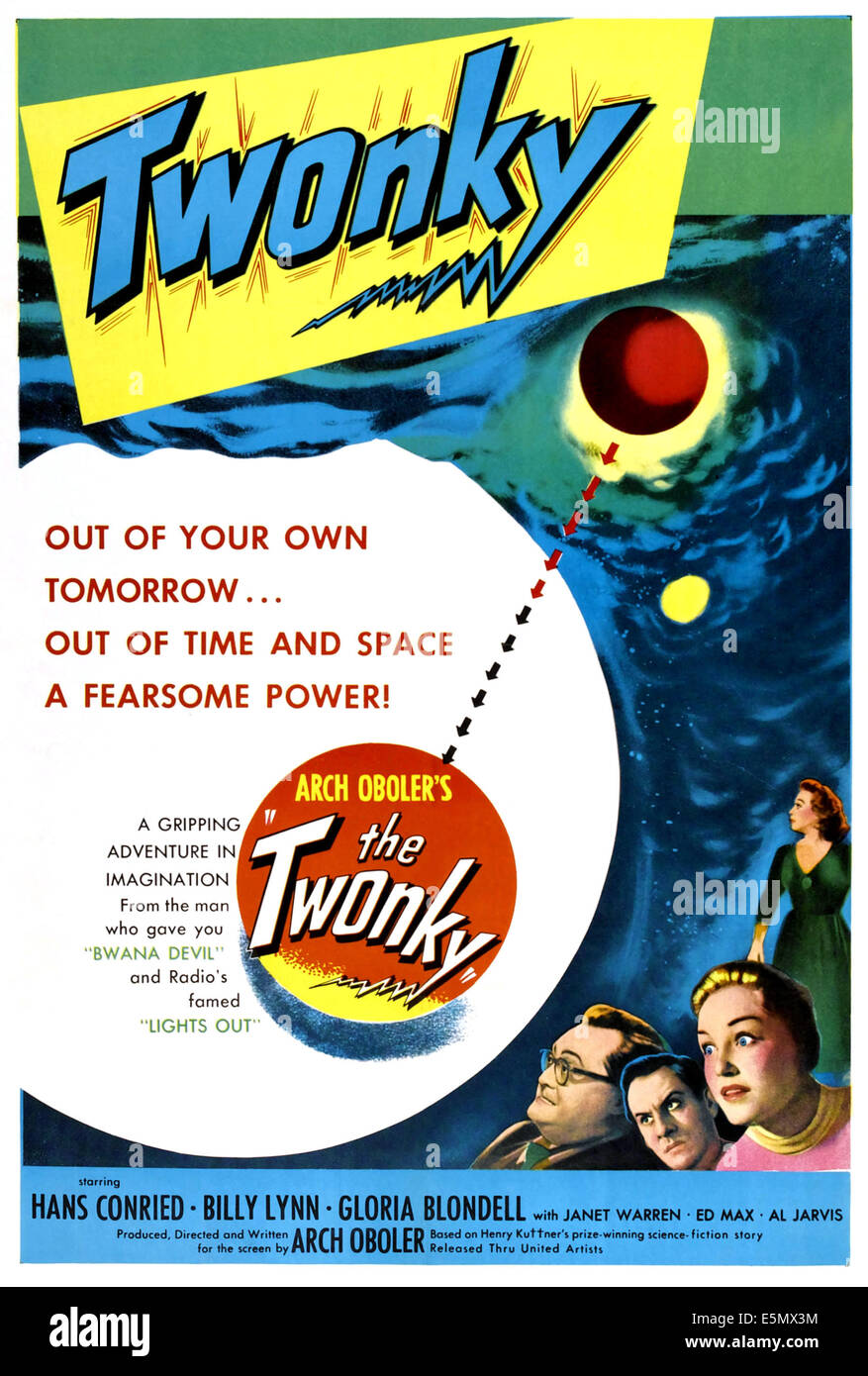 DER TWONKY (v.l.): Norman Field, Hans Conried, Gloria Blondell, Janet ...