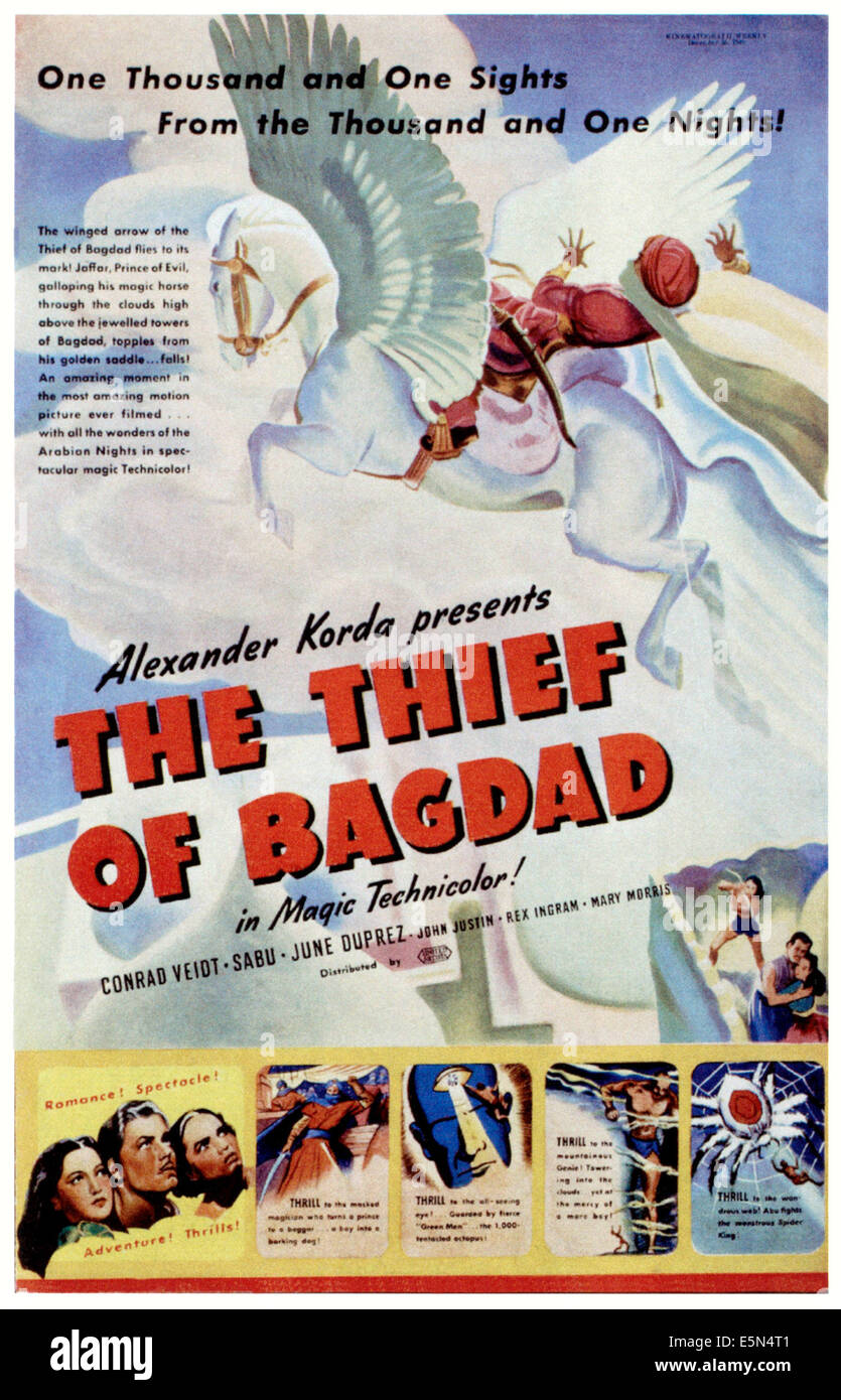 Der dieb von bagdad 1940 -Fotos und -Bildmaterial in hoher Auflösung ...