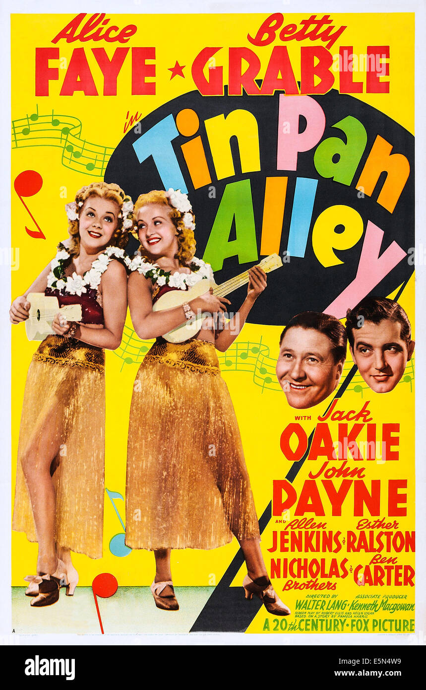 Zinnwannengasse 1940 alice faye -Fotos und -Bildmaterial in hoher ...