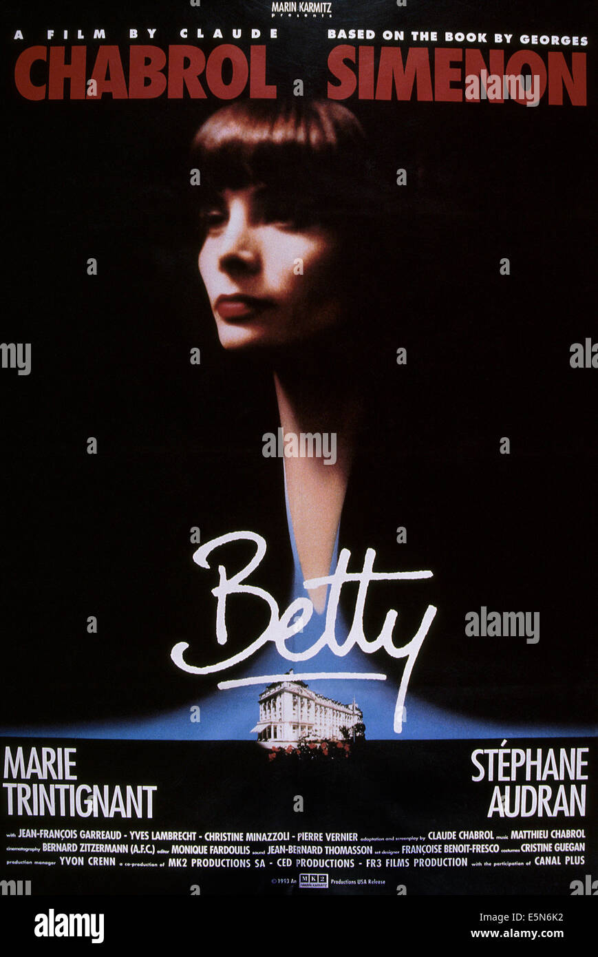BETTY, Marie Trintignant, 1992, © MK2 Productions/Courtesy Everett ...