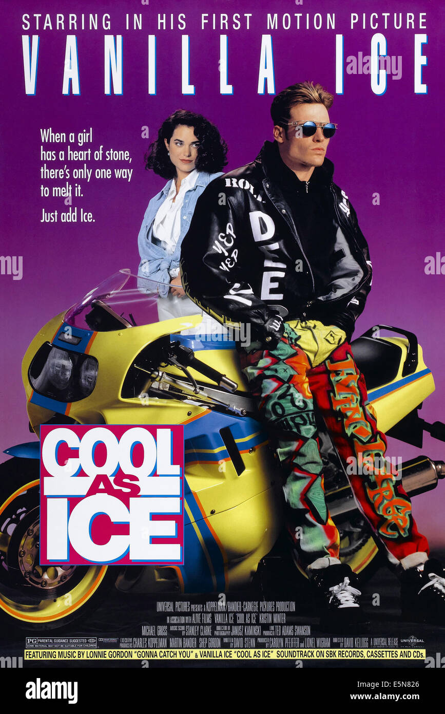 COOL wie Eis, US-Plakat, von links: Kristen Minter, Vanille-Eis (aka ...