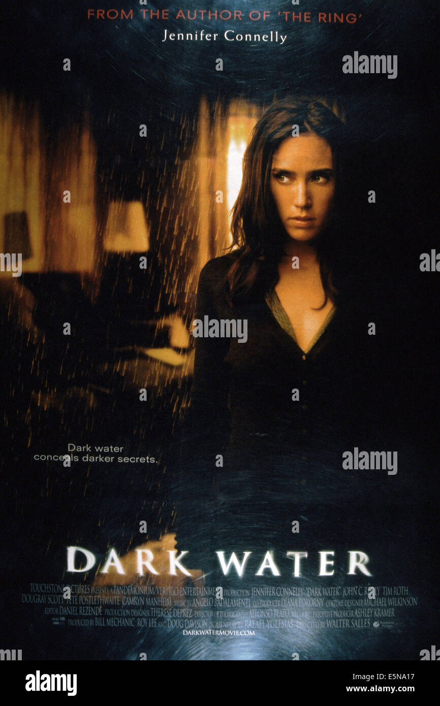 DUNKLE Wasser, US-Plakat, Jennifer Connelly, 2005. © Touchstone ...