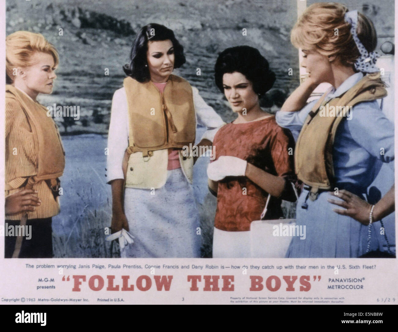Folgen Sie die jungen, Dany Robin, Paula Prentiss, Connie Francis ...