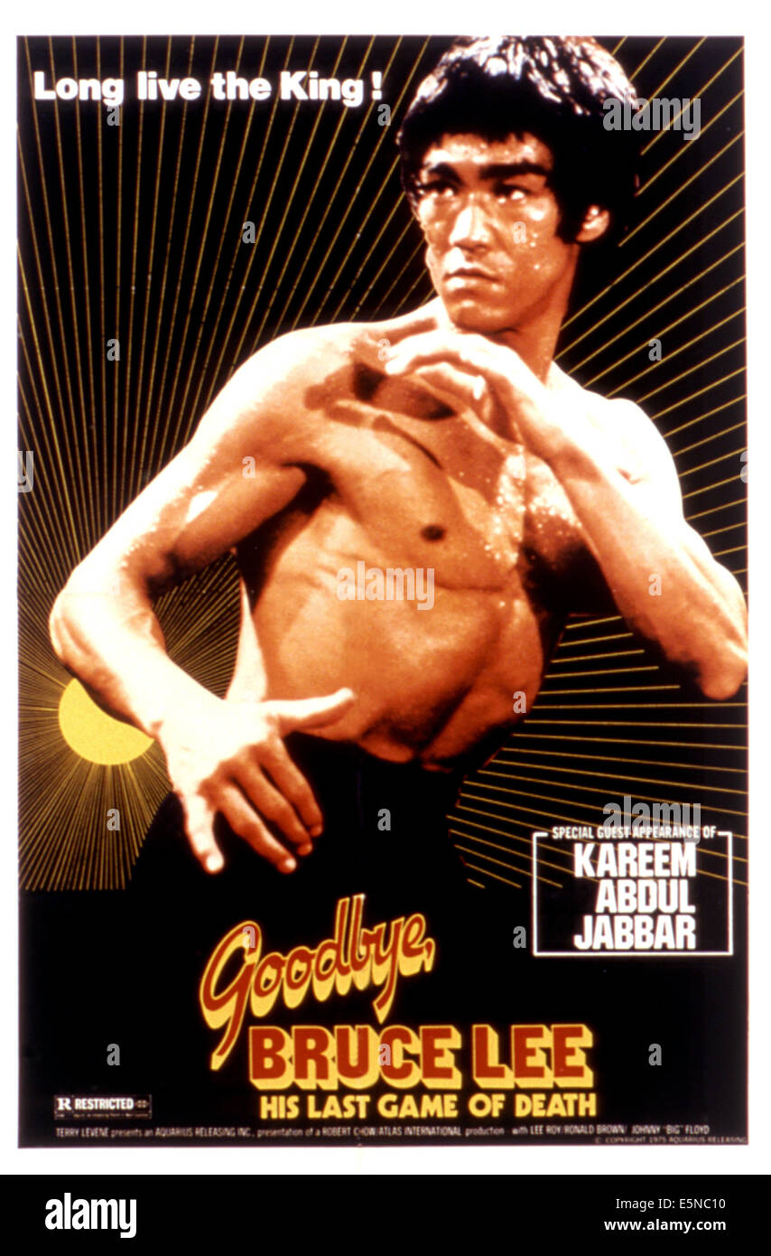 Abschied von BRUCE LEE, (aka, seinem letzten GAME OF DEATH, letzten ...